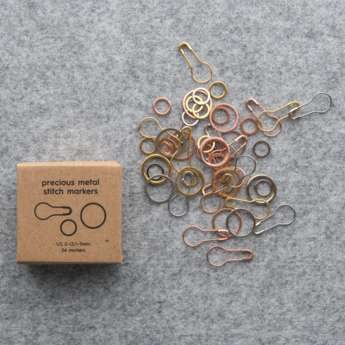 PRECIOUS METAL STITCH MARKERS - Woolissime