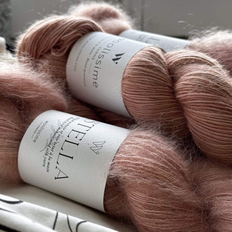 STELLA - HAND-DYED MOHAIR AND SILK YARN - Woolissime